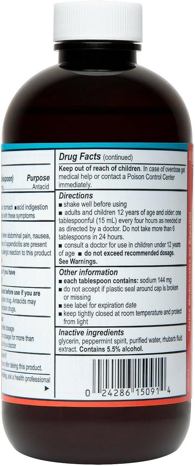 De La Cruz Desempacho Liquid Antacid - Maximum Strength Relief for ...