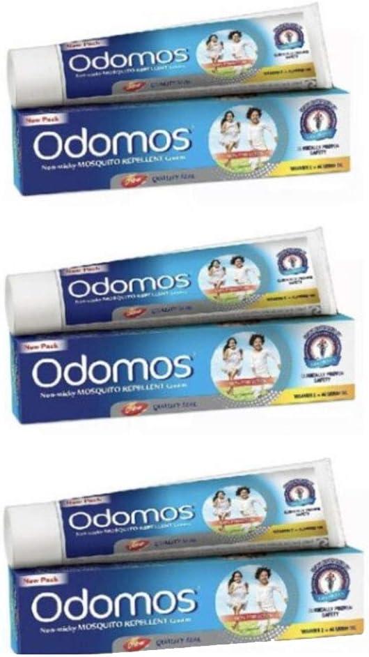 Odomos Mosquito Repellent Cream 25g x 6 - 150g | Long-Lasting ...