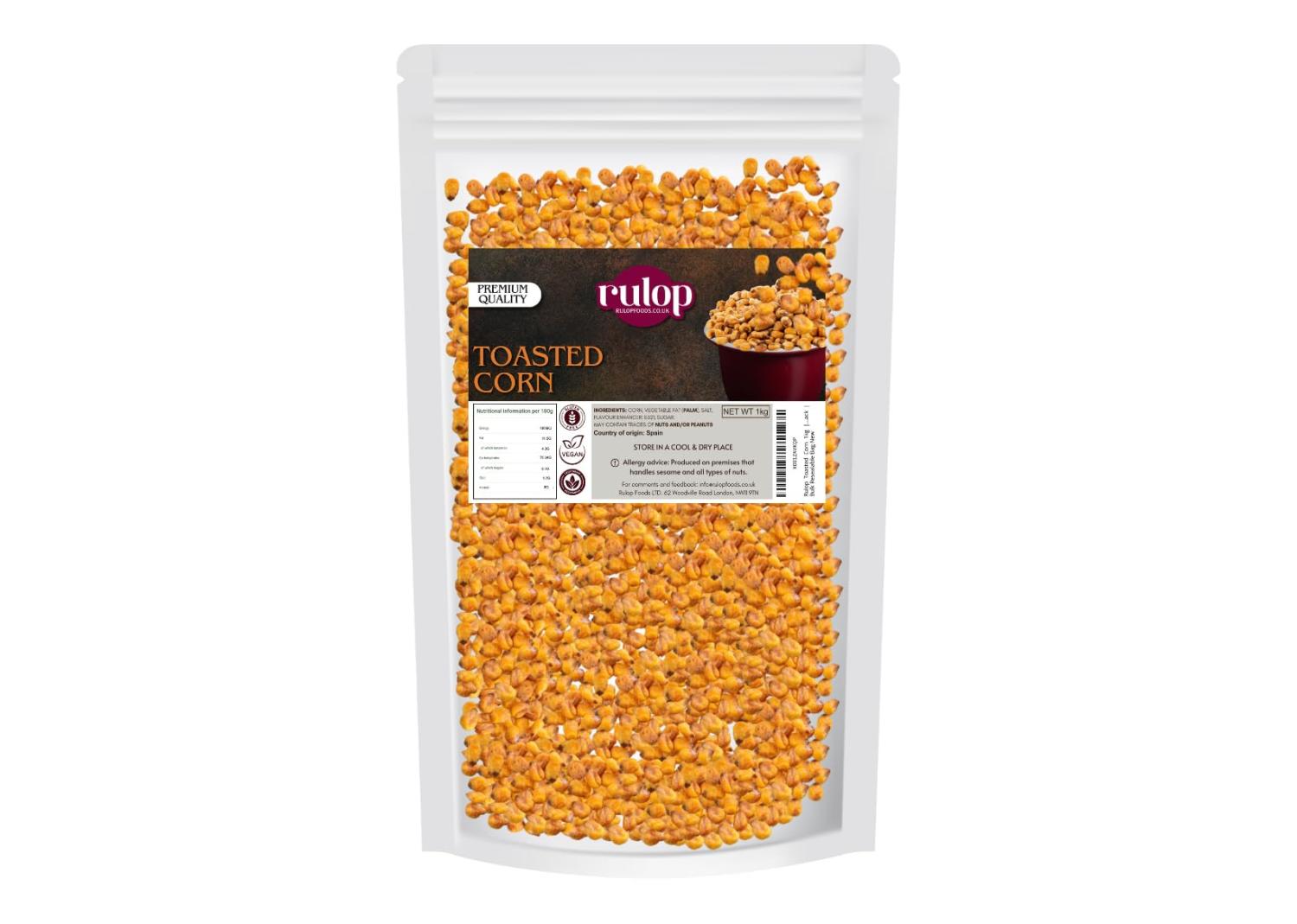 Rulop Toasted Corn 1kg | Salt Flavour | Roasted Salted Corn Nuts ...