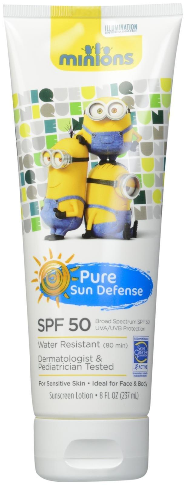 Minions Paradise Sunscreen Lotion SPF 50 - 8 oz | Best UV Protection ...