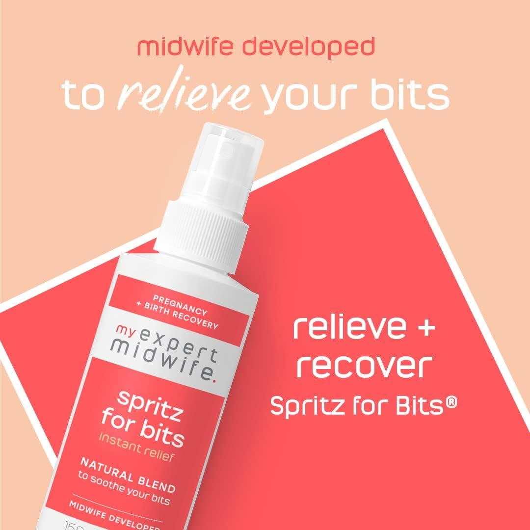 My Expert Midwife Spritz for Bits 150ml - Pregnancy & Postpartum Relief ...