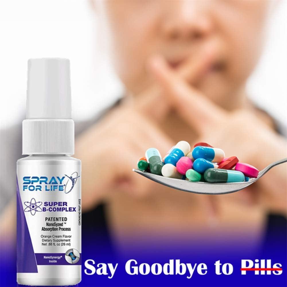 Super B-Complex Liquid Sublingual Vitamin Spray | Vegan & Non-GMO ...