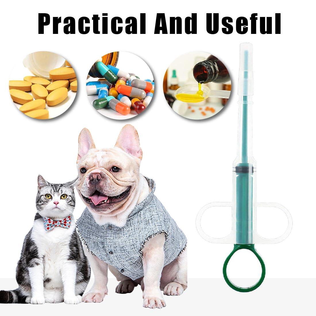 XPEX 3 Pack Cat Tablet Dispenser - Medication Feeder Syringe for Cats ...