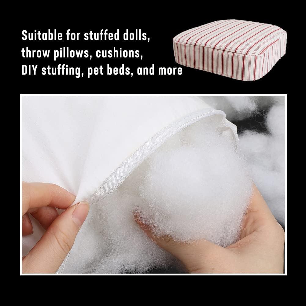 200g High Resilience Polyester Fiber Fill Stuffing for Crafts and Small ...