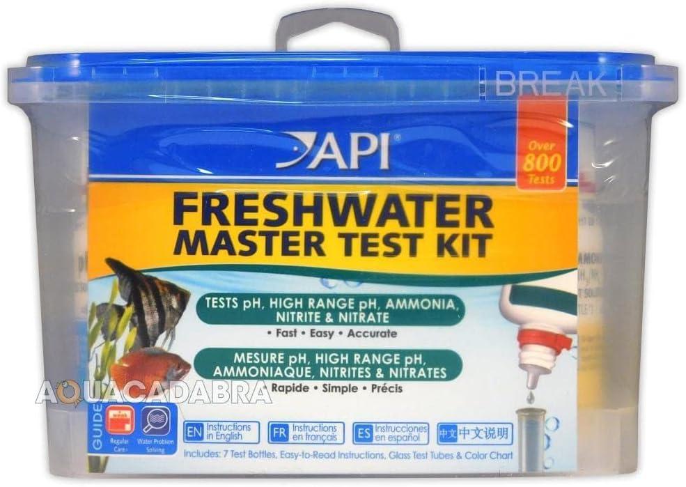 API Freshwater Master Test Kit Kit includes laminated color card 4 test ...