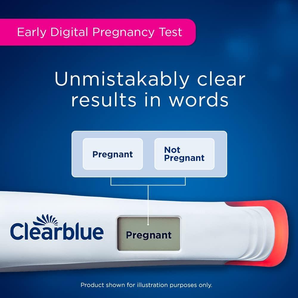 Clearblue Triple Assurance Pregnancy Test Kit - 3 Home Pregnancy Tests ...