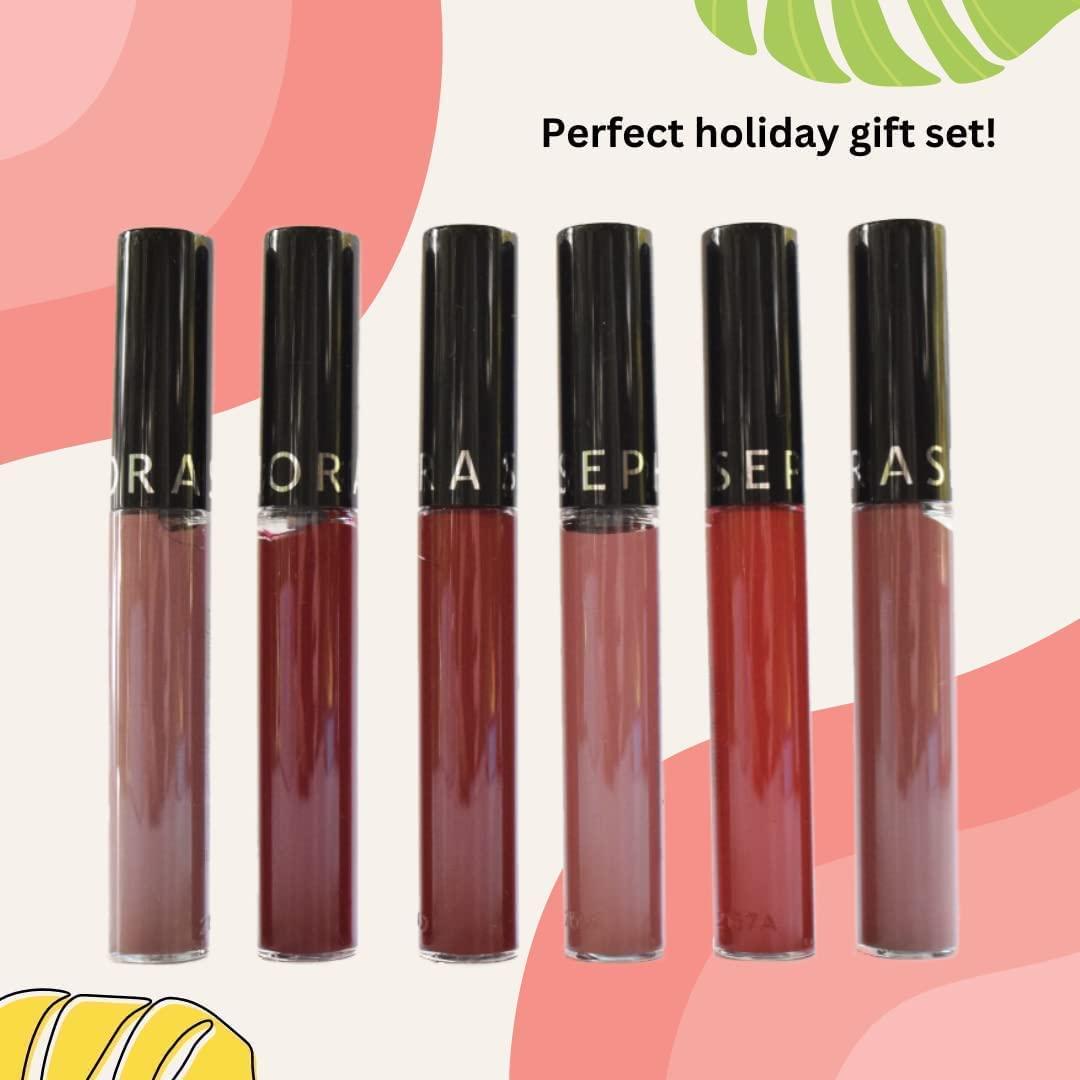 Sephora Cream Lip Stain Set: Marvelous Mauve, Cherry Moon, Copper Blush ...