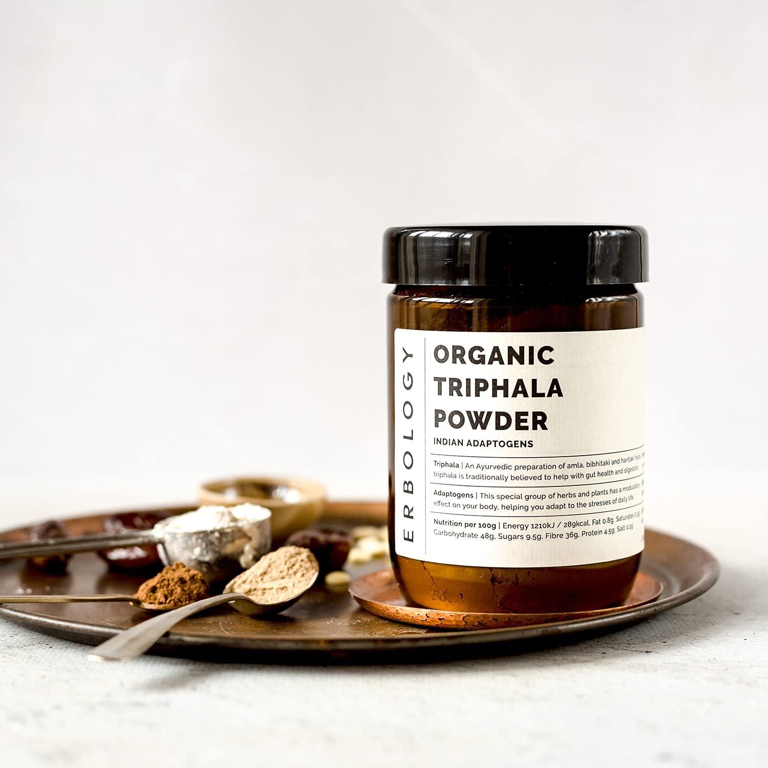 Organic Triphala Powder 220g - Ayurvedic Blend for Gut Health - Raw ...