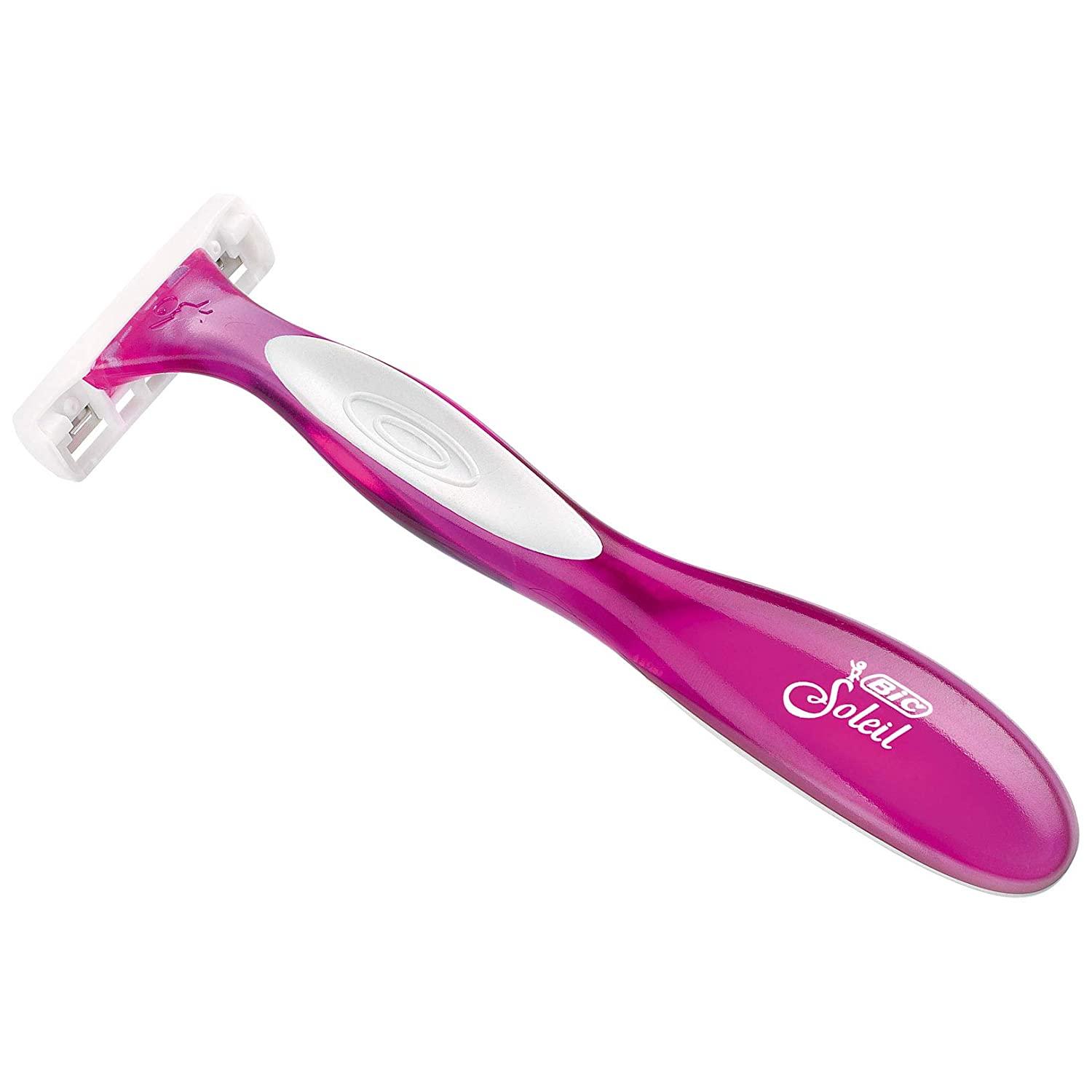 BIC Soleil Smooth Scented Women's Disposable Razor - 10 Triple Blade ...