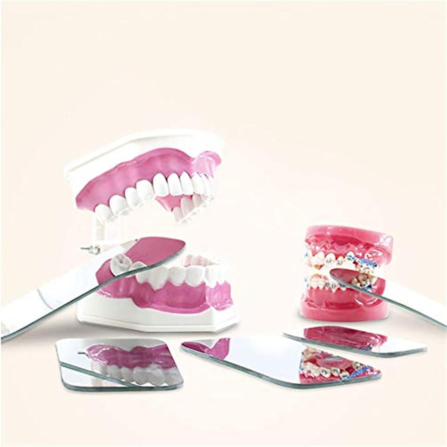 Spuzzo 5-Piece Dental Orthodontic Intraoral Reflector Mirror Set | Two ...