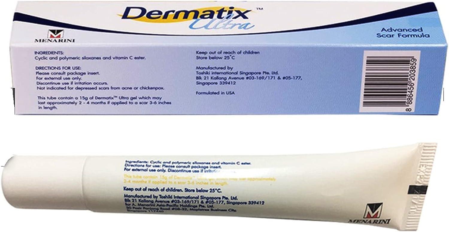 Dermatix Ultra - Advanced Scar Formula with CPX Technology & Vitamin C ...