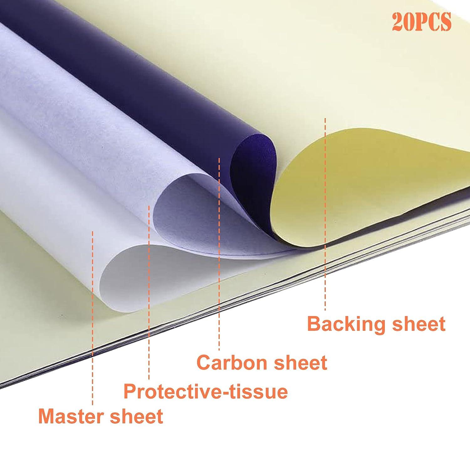 Tattoo Practice Skins & Transfer Paper Kit | 30PCS Fake Skins & Tracing ...