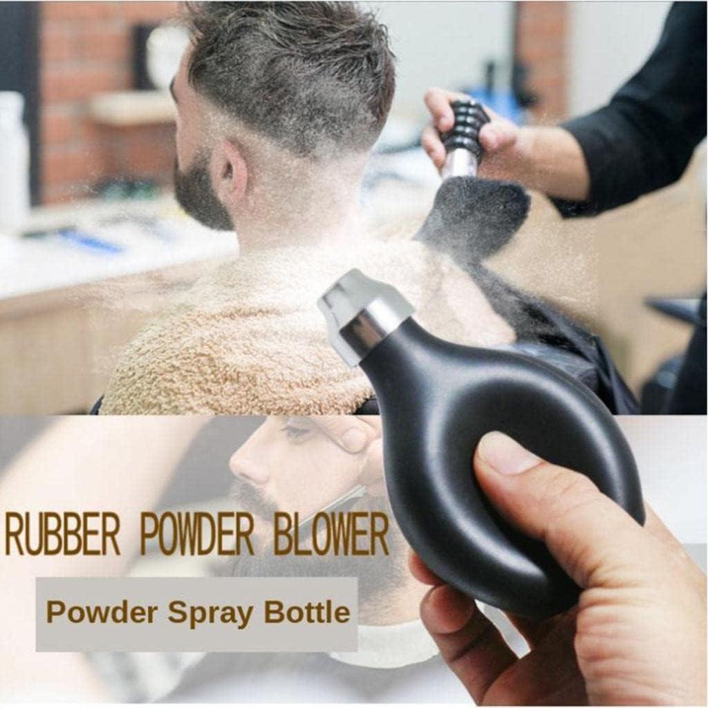 Milageto Barber Powder Spray Bottle - Refillable Hair Applicator Empty ...