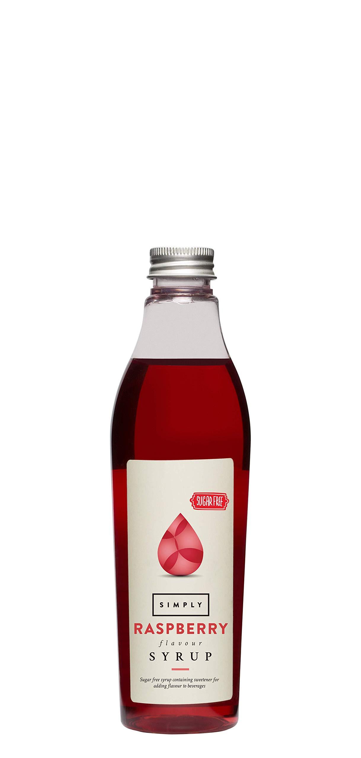 Simply Sugar Free Raspberry Syrup Low Calorie Vegan & Nut Free ...