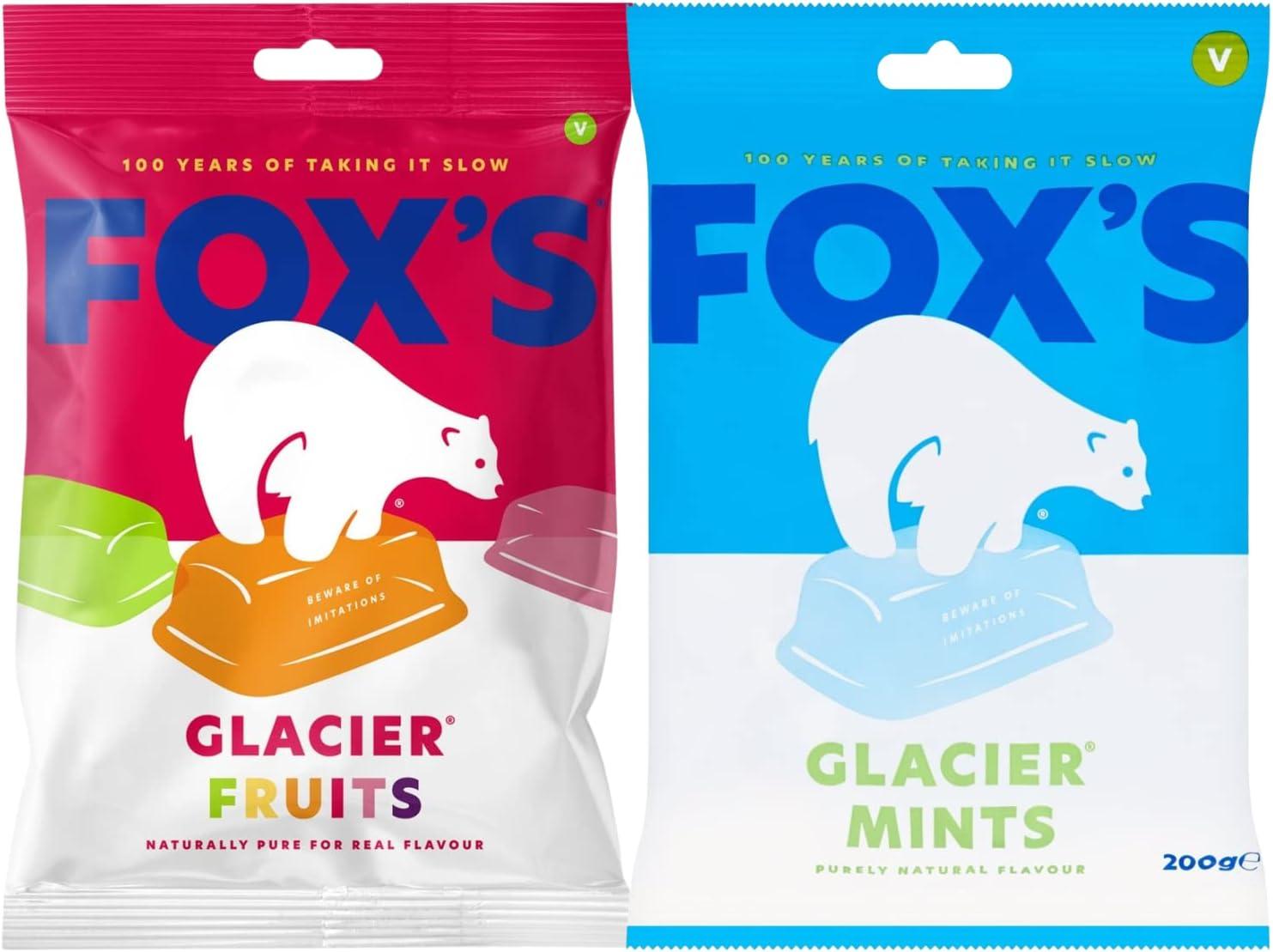foxes glacier mints