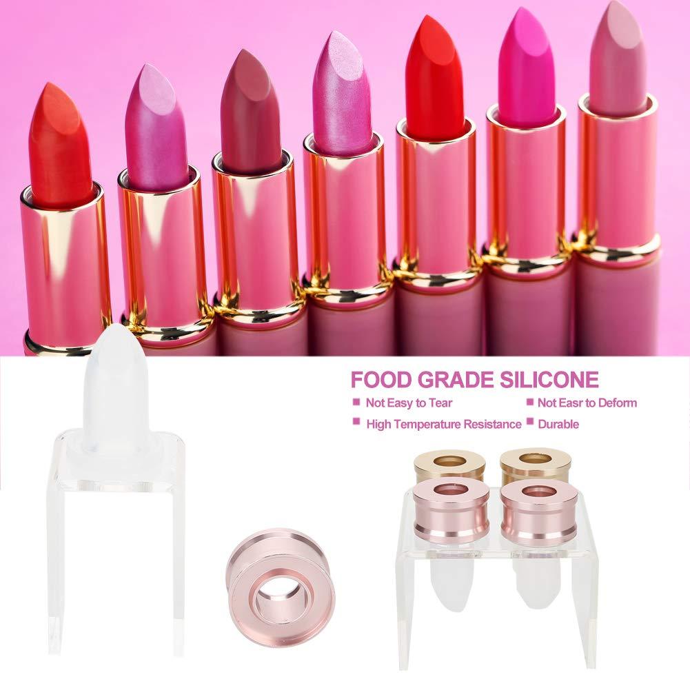 DIY Lipstick Mold Kit - 12.1mm Silicone Craft Tool for Homemade Balm ...