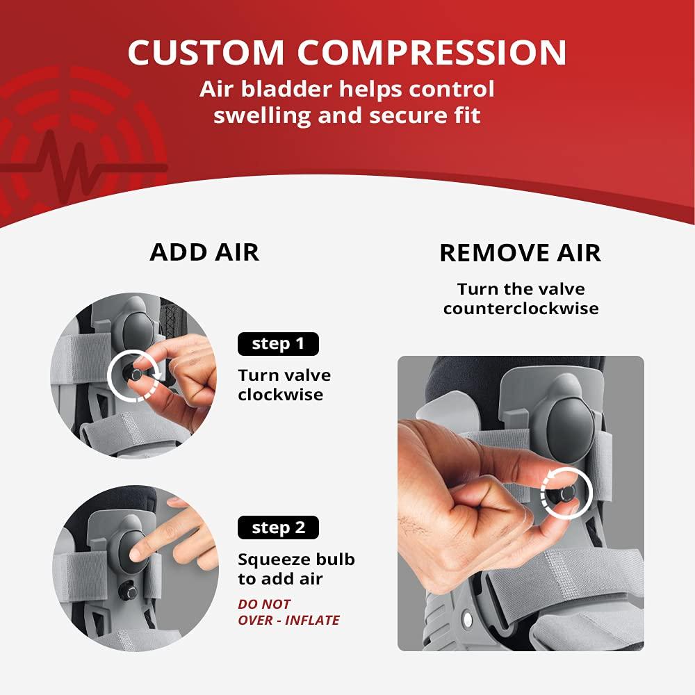 ManaMed Royal Boot Air Short CAM Boot - Med | Orthopedic Walking Boot ...