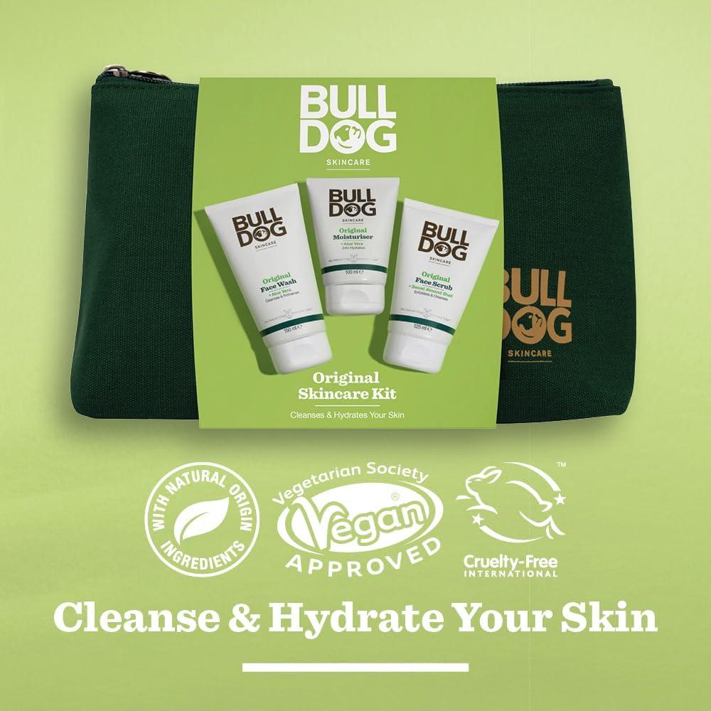 BULLDOG SKINCARE - Men's Skincare Kit Giftset | Original Moisturiser ...