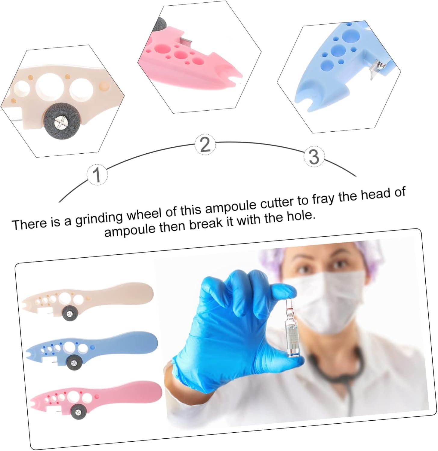 Housoutil Ampoule Opener - 3-in-1 Bottle Cutter & Breaker Tool for Easy ...