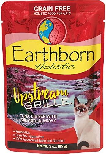 Earthborn Holistic Grain Free Wet Cat Food Pouches, 6 Flavors, 3-Ounces ...