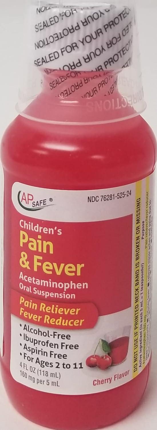 Kids' Acetaminophen Oral Suspension for Pain & Fever Relief