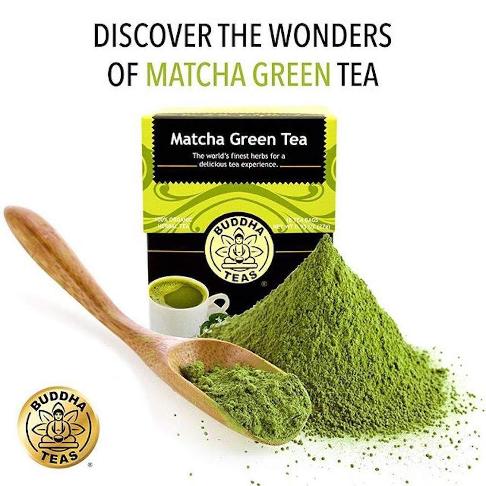 Organic Matcha Green Tea - Buddha Teas | OU Kosher, USDA Organic, 18 ...