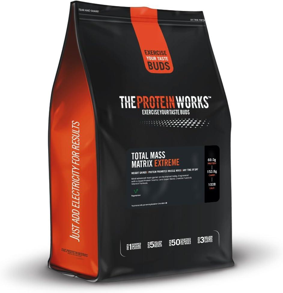 THE PROTEIN WORKS Total Mass Matrix Extreme Protein Powder Cereal Milk ...