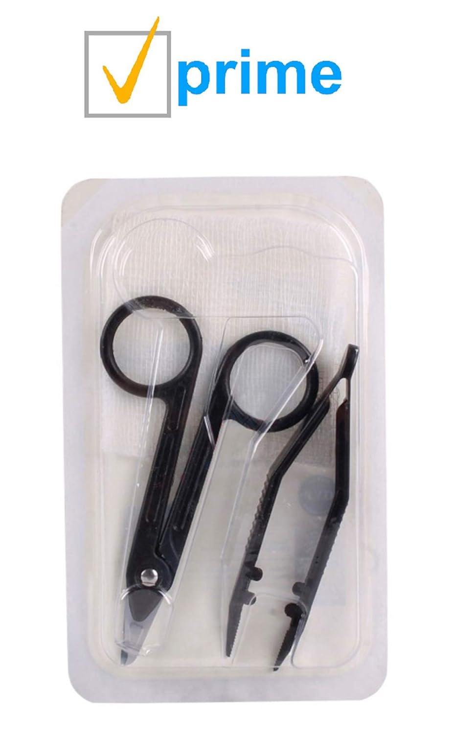 Dukal Single Use Suture Removal Kit - Sterile Trays with Scissors ...
