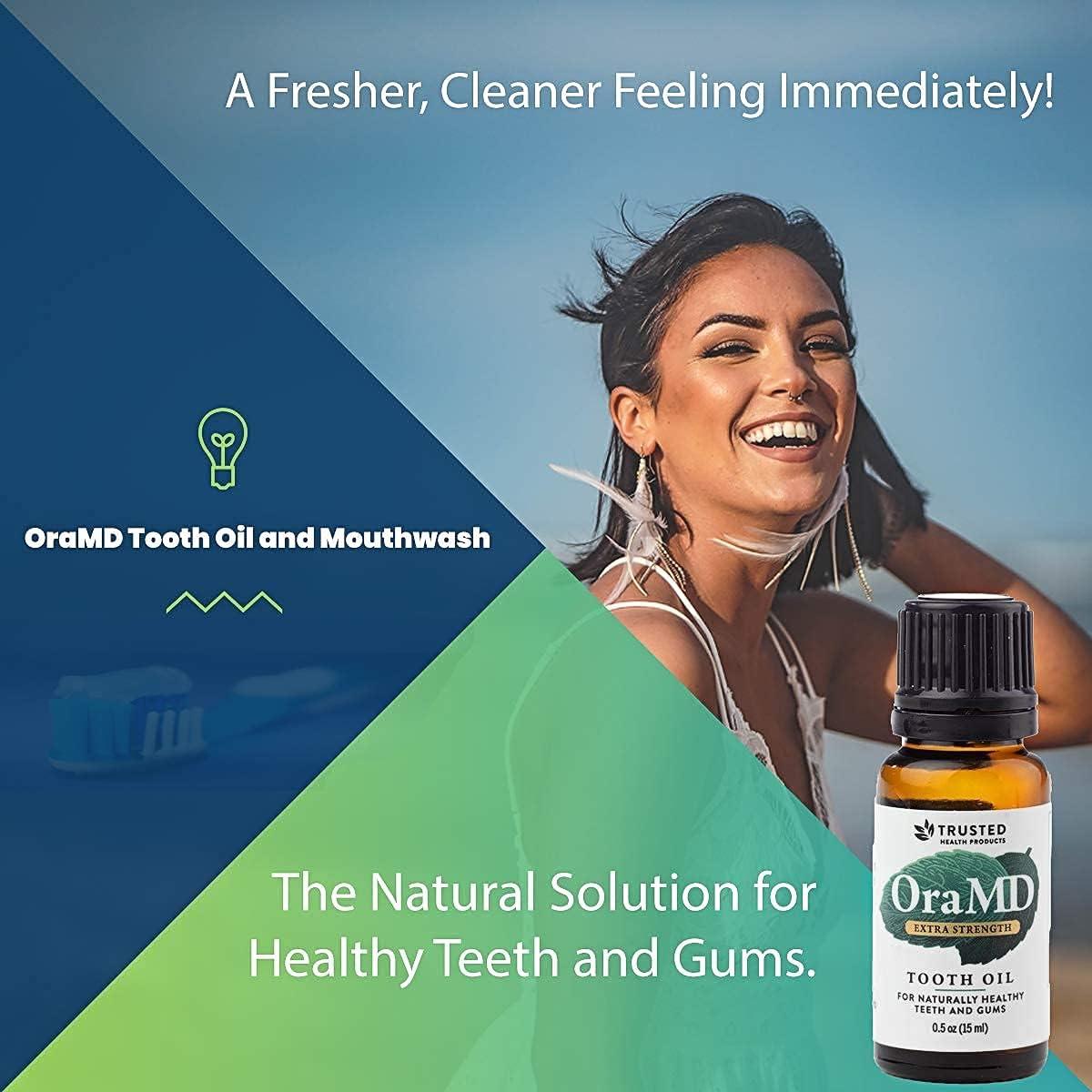 OraMD Original Tooth Oil (1) - Natural Oral Care Solution with ...