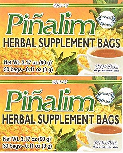 Pinalim Te De Pina Gn+vida USA Extra Strength Pineapple Tea - 60 Count ...