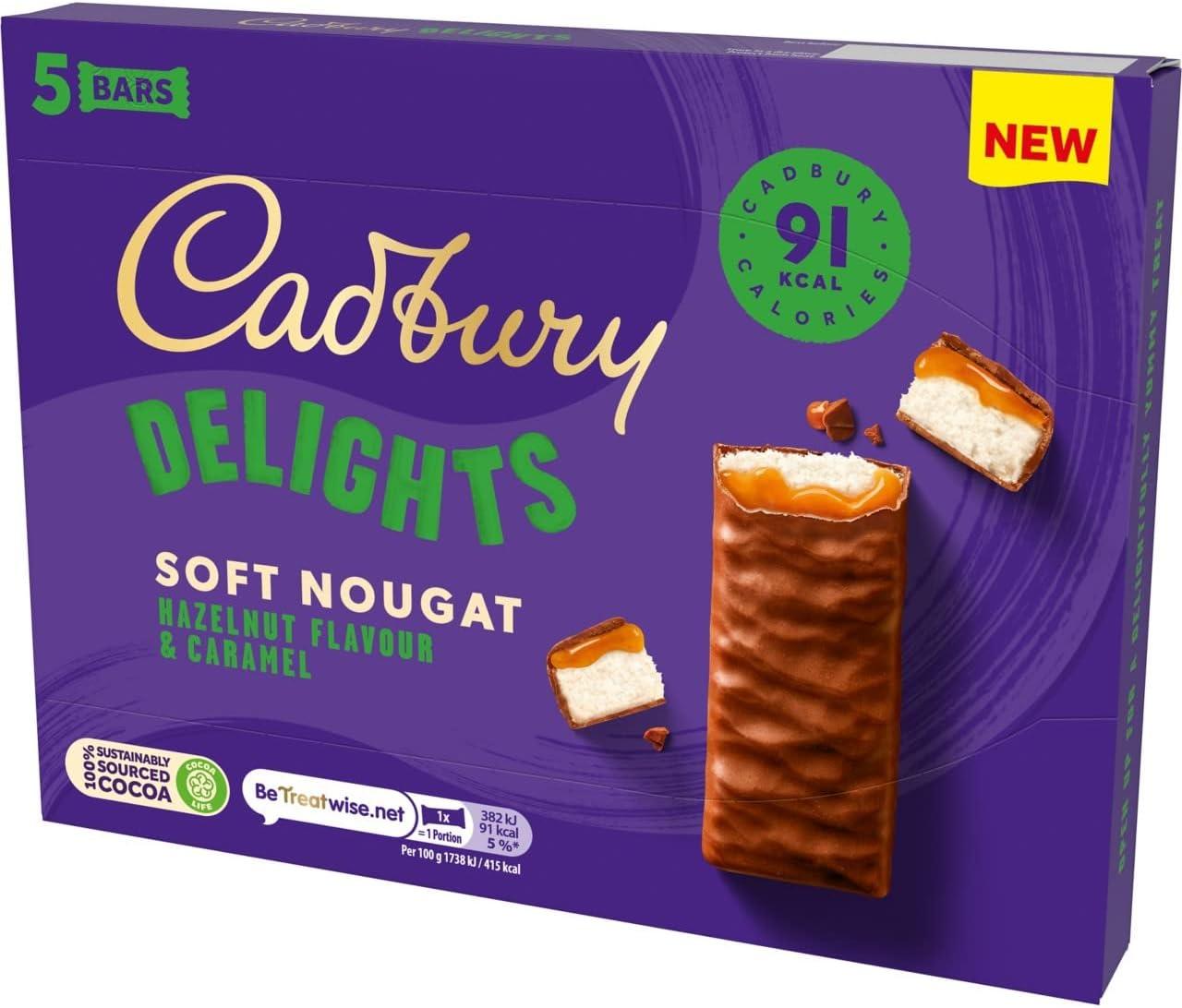 Cadbury DELIGHTS HAZELNUT 5PK 110G 9CA | Buy Now with Express ...