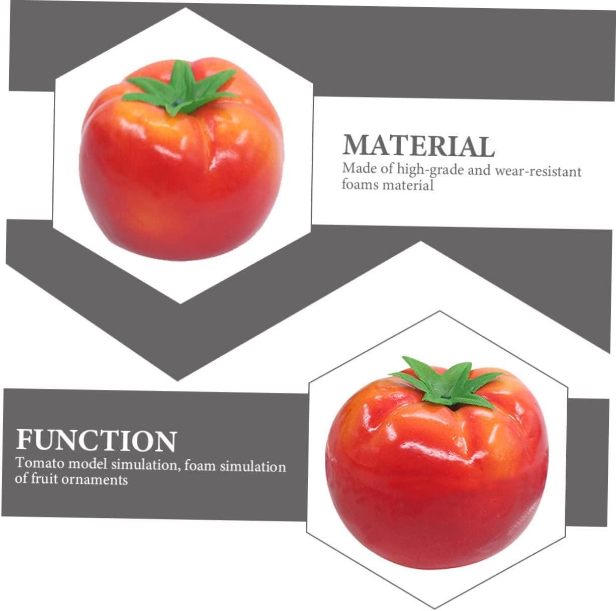 Zerodeko 10pcs Imitation Tomato Home Decor Models Plant Decor Lifelike ...