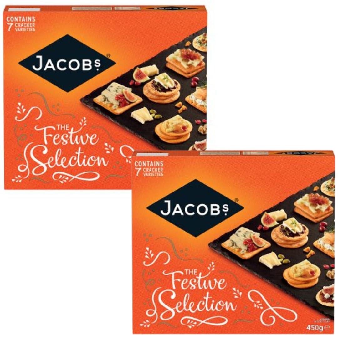 Cheese Biscuits Bundle with Jacobs Cheese Biscuits 450g (2 Pack) | Buy ...