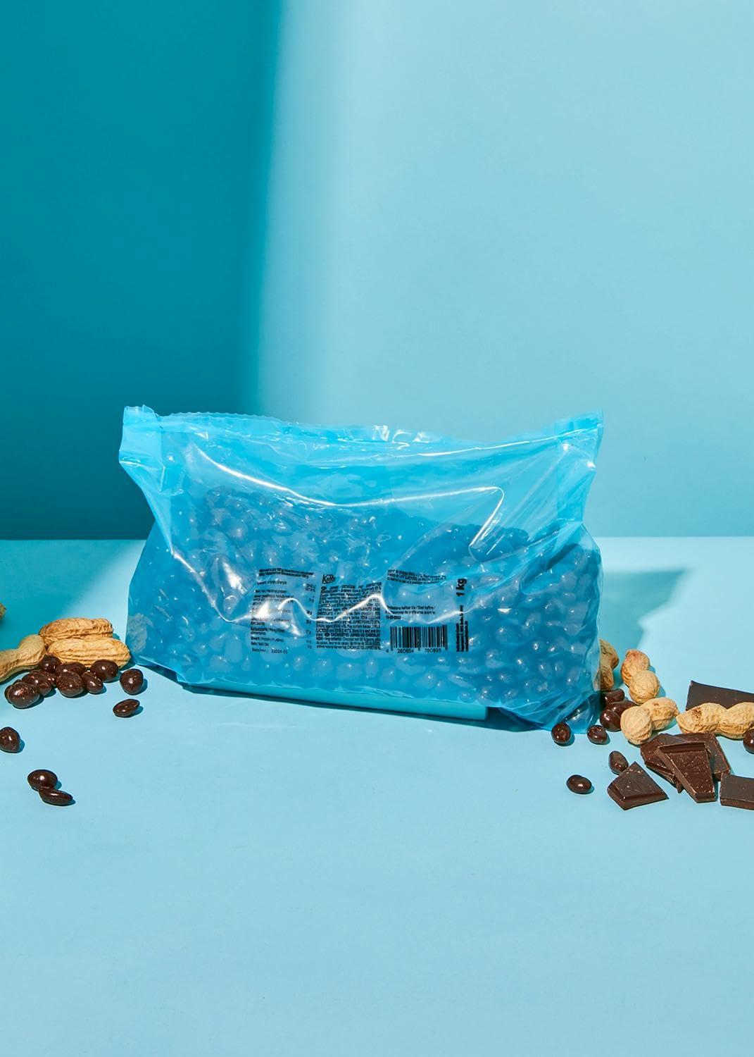 KoRo Jumbo Peanuts with Dark Chocolate 1 kg - Crunchy Snacks for ...