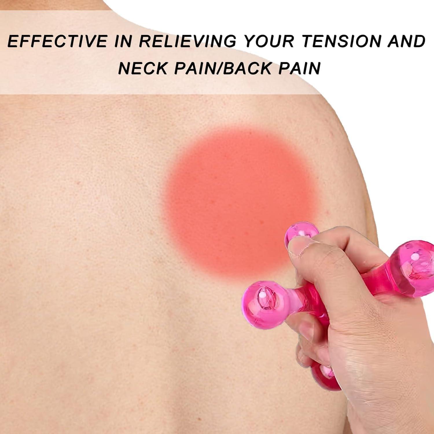 4 Point Trigger Point Massage Device - Effective Self-Massage for Back ...