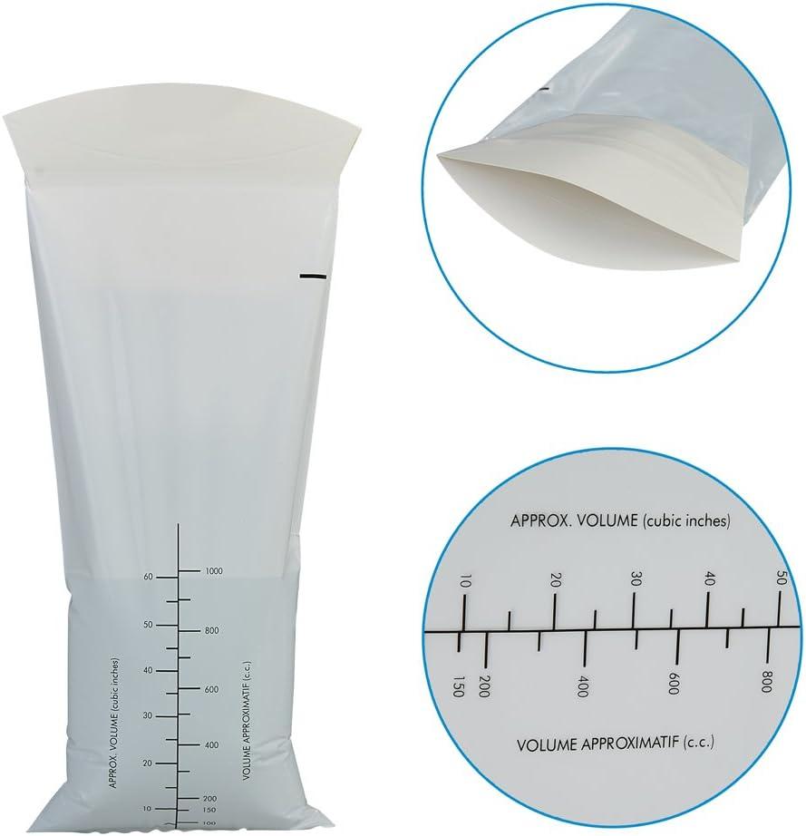 48 Counts/Pack Clear Disposable Throw-up vomit Bag Convenience Bag For ...