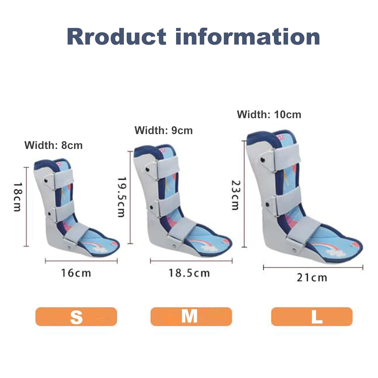 SFKLYU Kids AFO Drop Foot Brace - Ankle Foot Orthosis Night Splint for ...