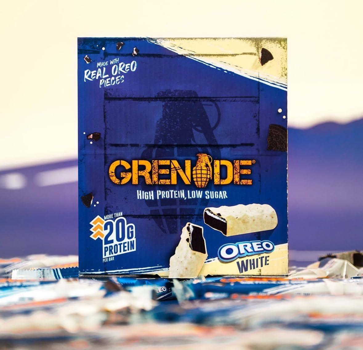 Grenade Oreo x12 White Oreo x 12 | CARB KILLA OREO Real Pieces High ...