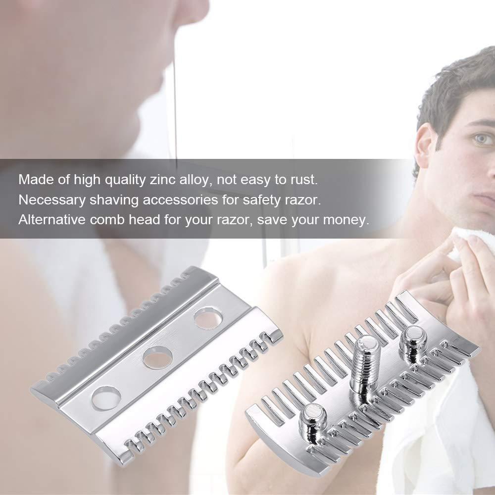 Double Edge Safety Razor | Open Comb Head | Perfect Shaving Tool for ...