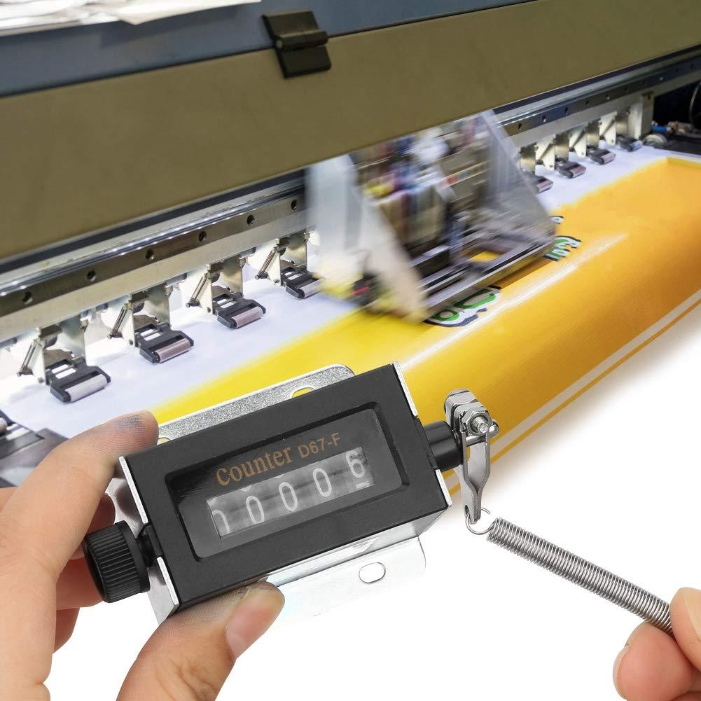 Buy Akozon D67F 5-Digit Mechanical Tally Counter - Accurate Manual ...