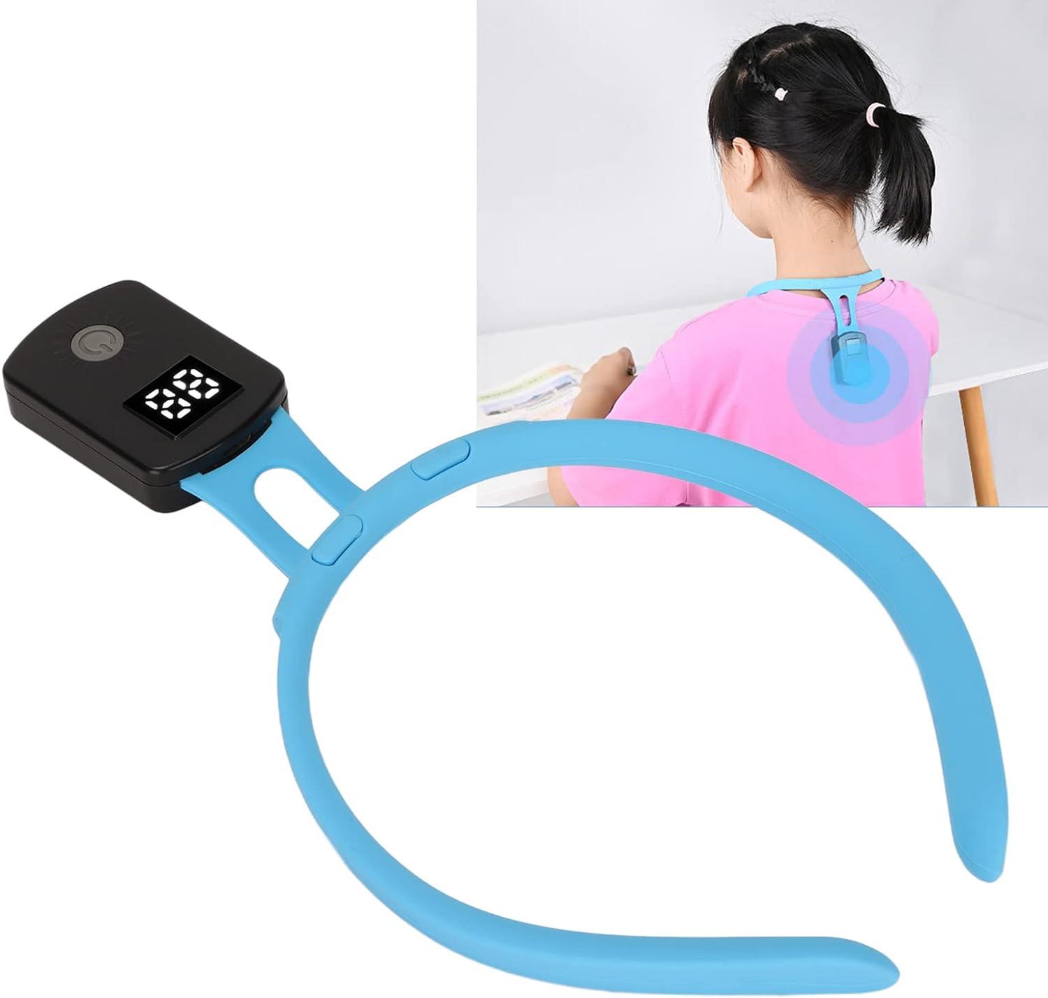 Angle Detection Posture Corrector with Vibration Reminder - Blue | For ...