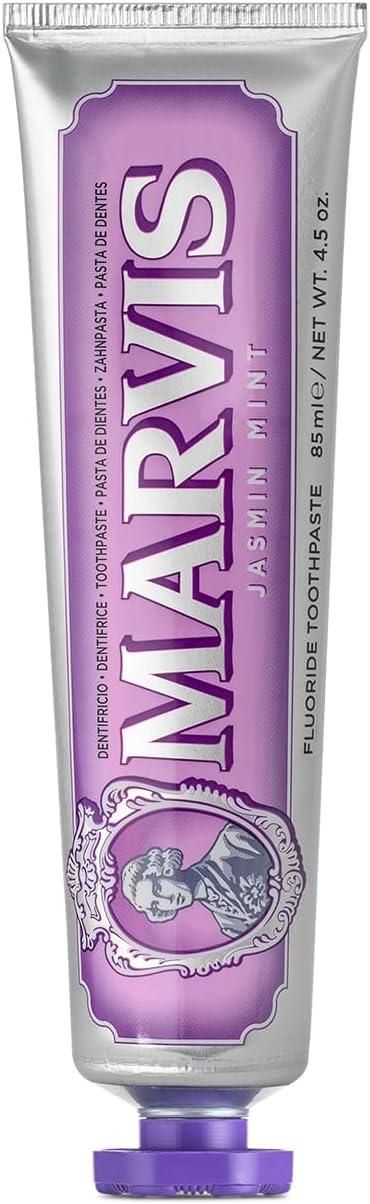 Marvis Jasmine Mint Toothpaste 85 ml - Promotes Healthy Gums, Removes ...