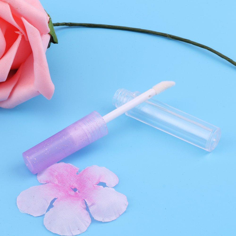 20 Pack Refillable 1.3ml Plastic Tubes with Purple Lids - Ideal for ...