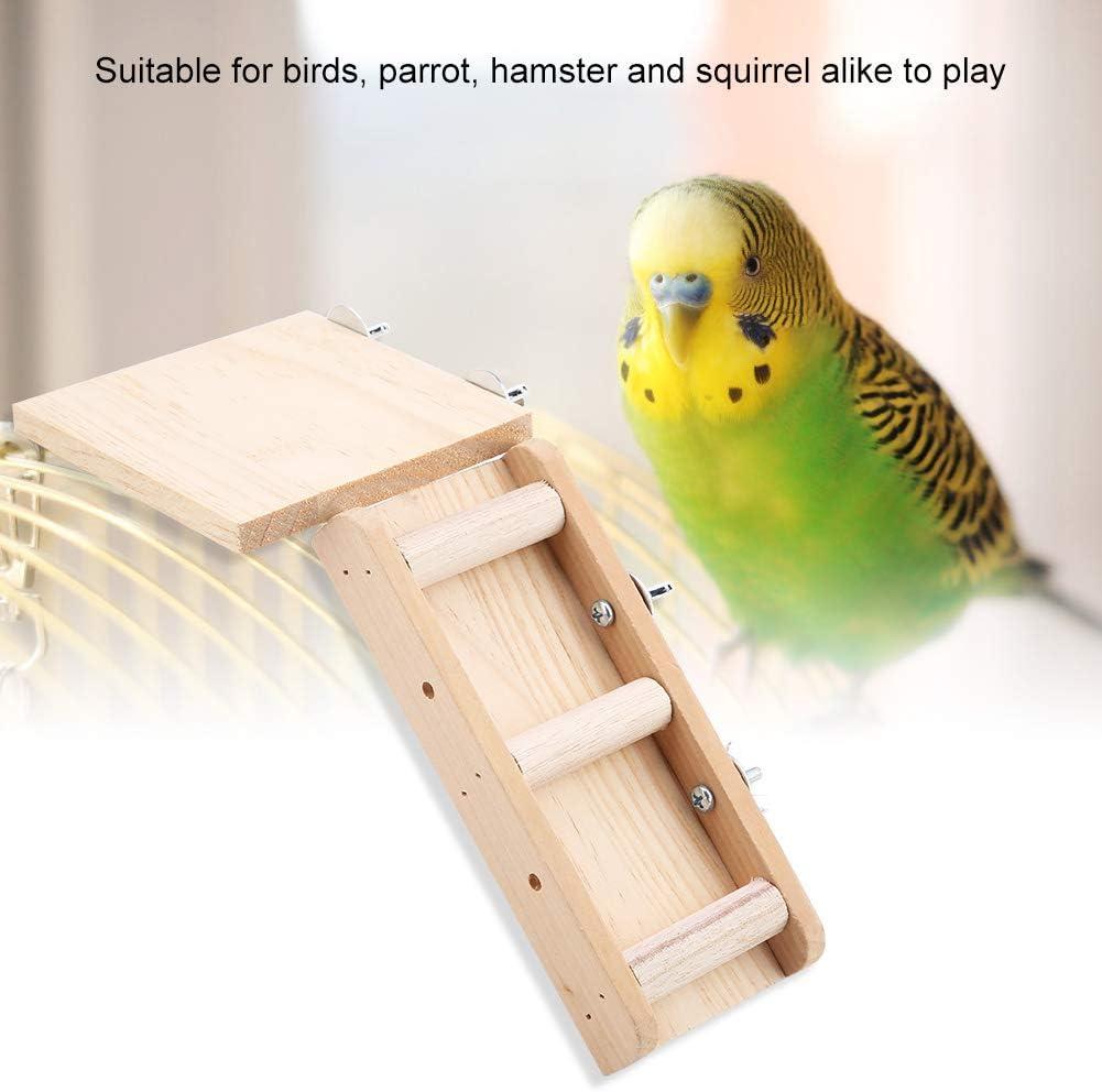 Parrot Hamster Toy Slide Climbing Ladder Two-Piece Springboard ...
