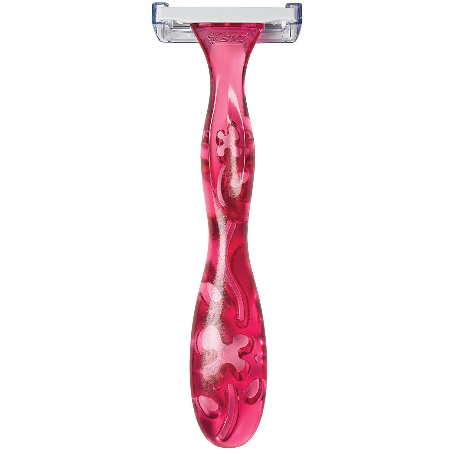 BIC Soleil Simply Smooth Women's Disposable Razors - 3 Blades, Moisture ...