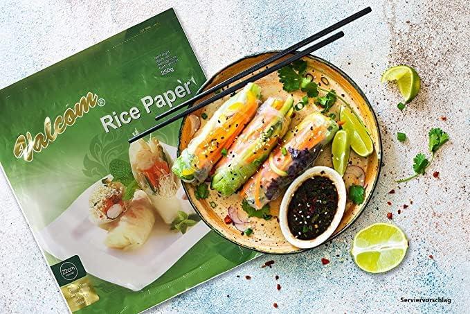 Round Vietnamese Rice paper 22cm 250g Summer Roll Goi Cuon Banh Trang ...