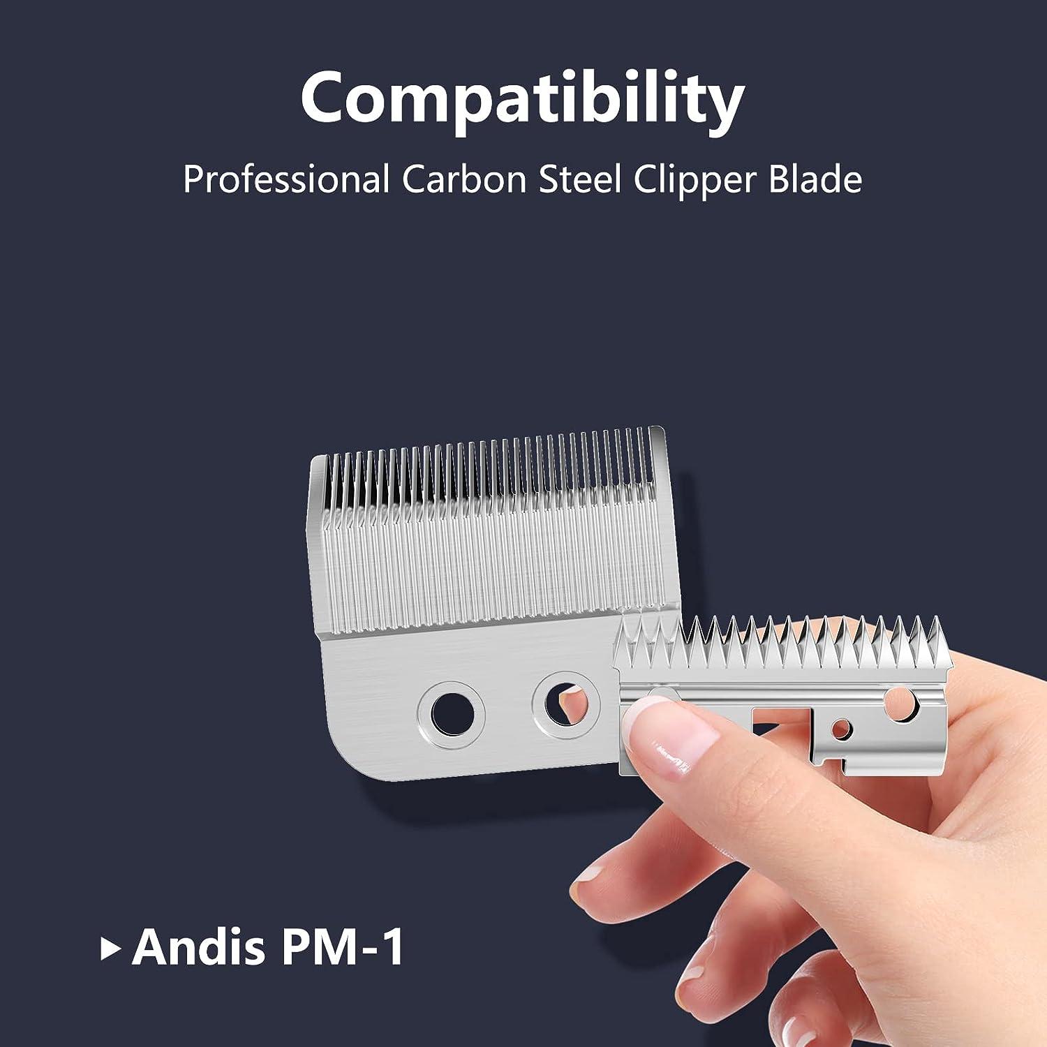 Stainless Steel Replacement Blade for Andis PM-1 Speedmaster Clippers ...