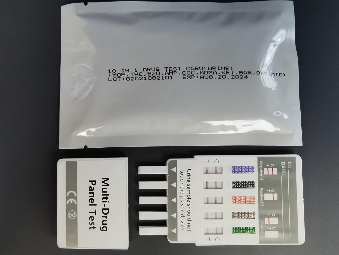 INVBIO 8 Pack-Urine Test 10 Panel Screening Home Test Kit | Buy Now ...