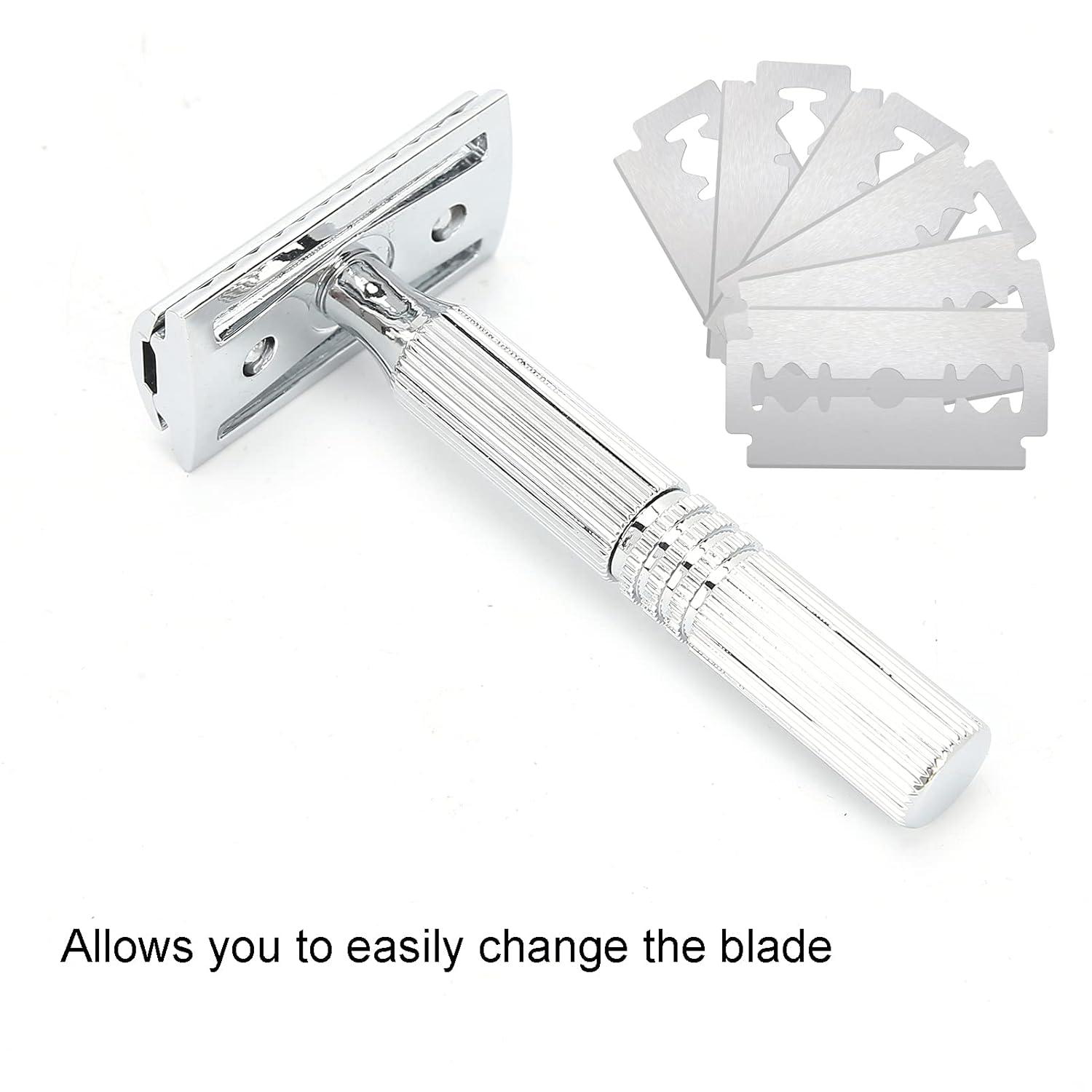Easy Trim Razor - Professional Manual Alloy Razor for Home & Travel ...