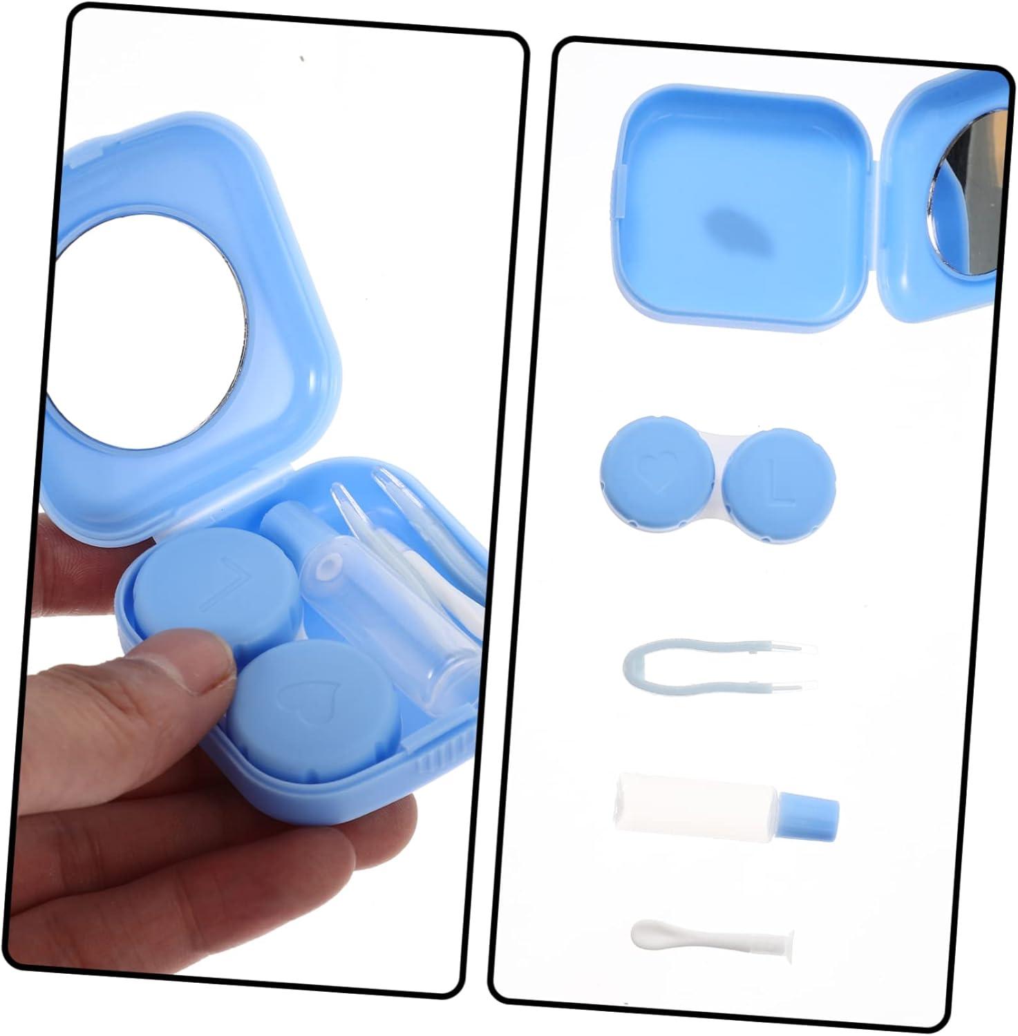 Gatuida Travel Lens Case - 6-Sentence Contact Lens Container for Color ...
